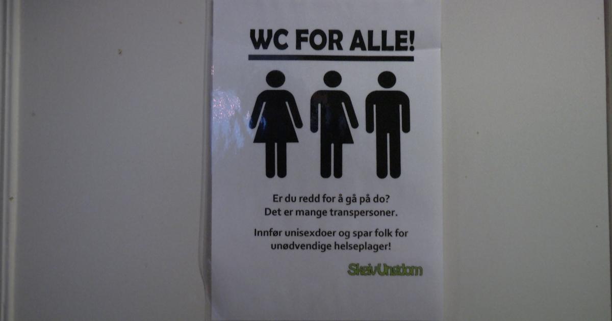 Kjemper for unisex-toaletter